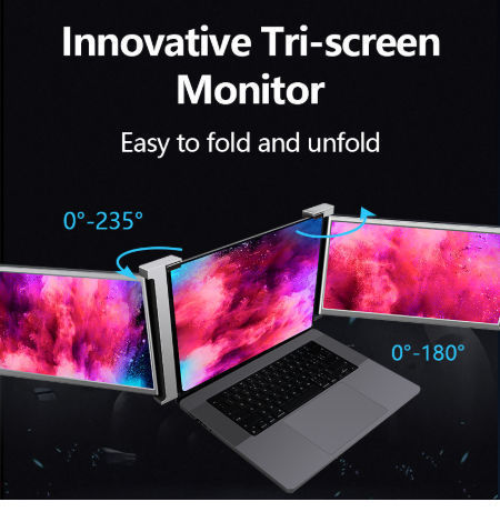 Buy Wholesale China Factory Price 2022 New 15 Inch Portable Tri-screen ...