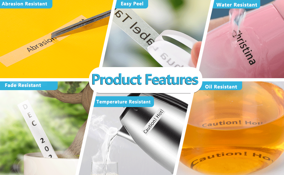 Buy Wholesale China Xr-12x Black On Clear 12mm Ez Label Cassettes Byz ...