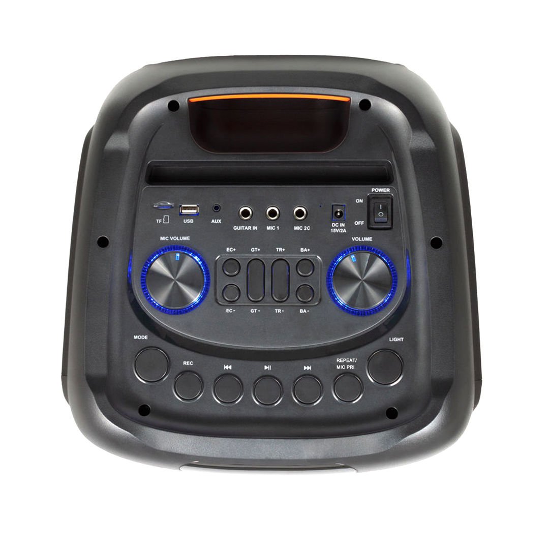 New 2x8" High Power Portable Party Speaker With 8-shape Woofer Light ...