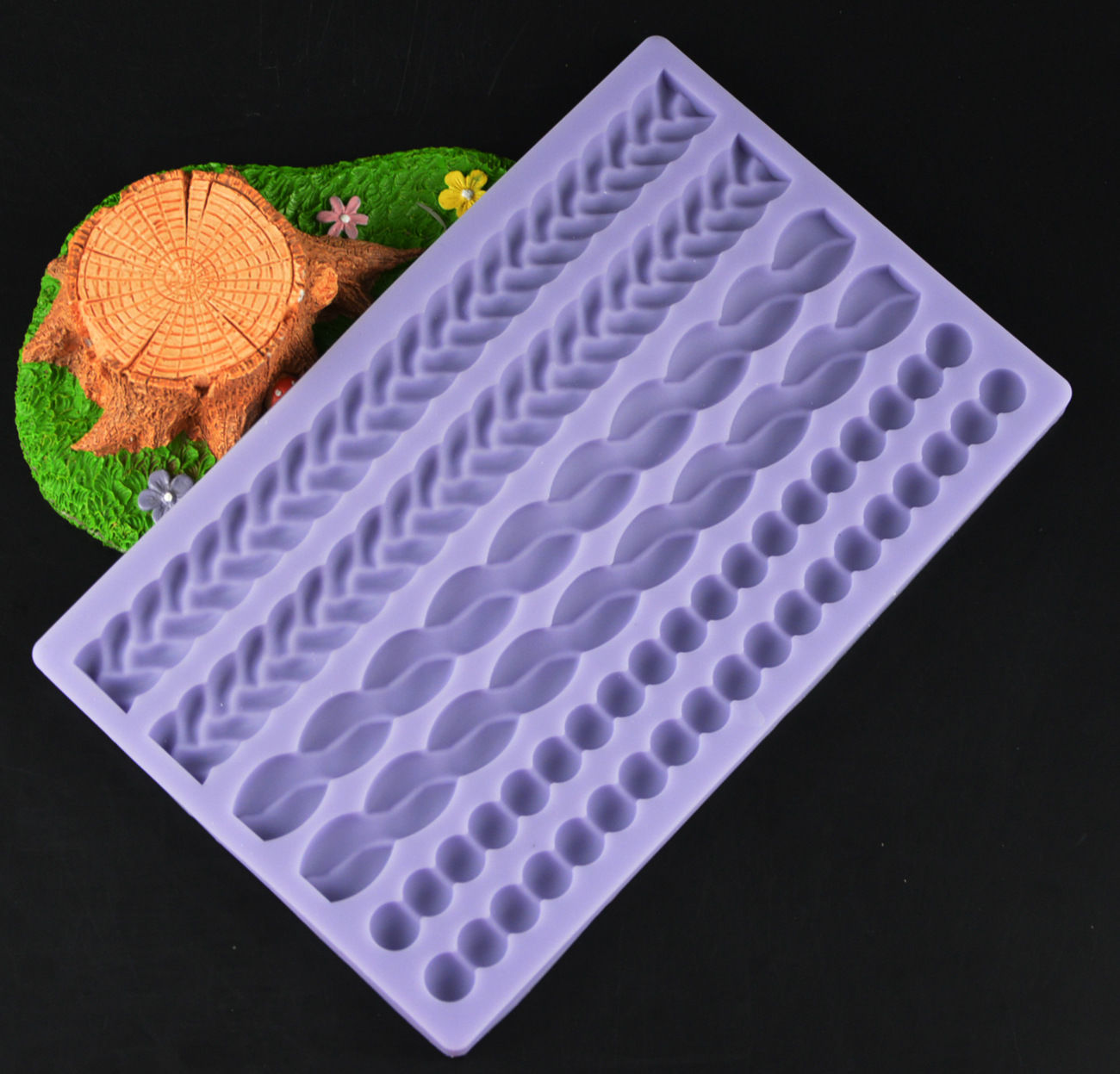 Buy Wholesale China Pie Crust Impression Mat/fondant Molds Silicone ...