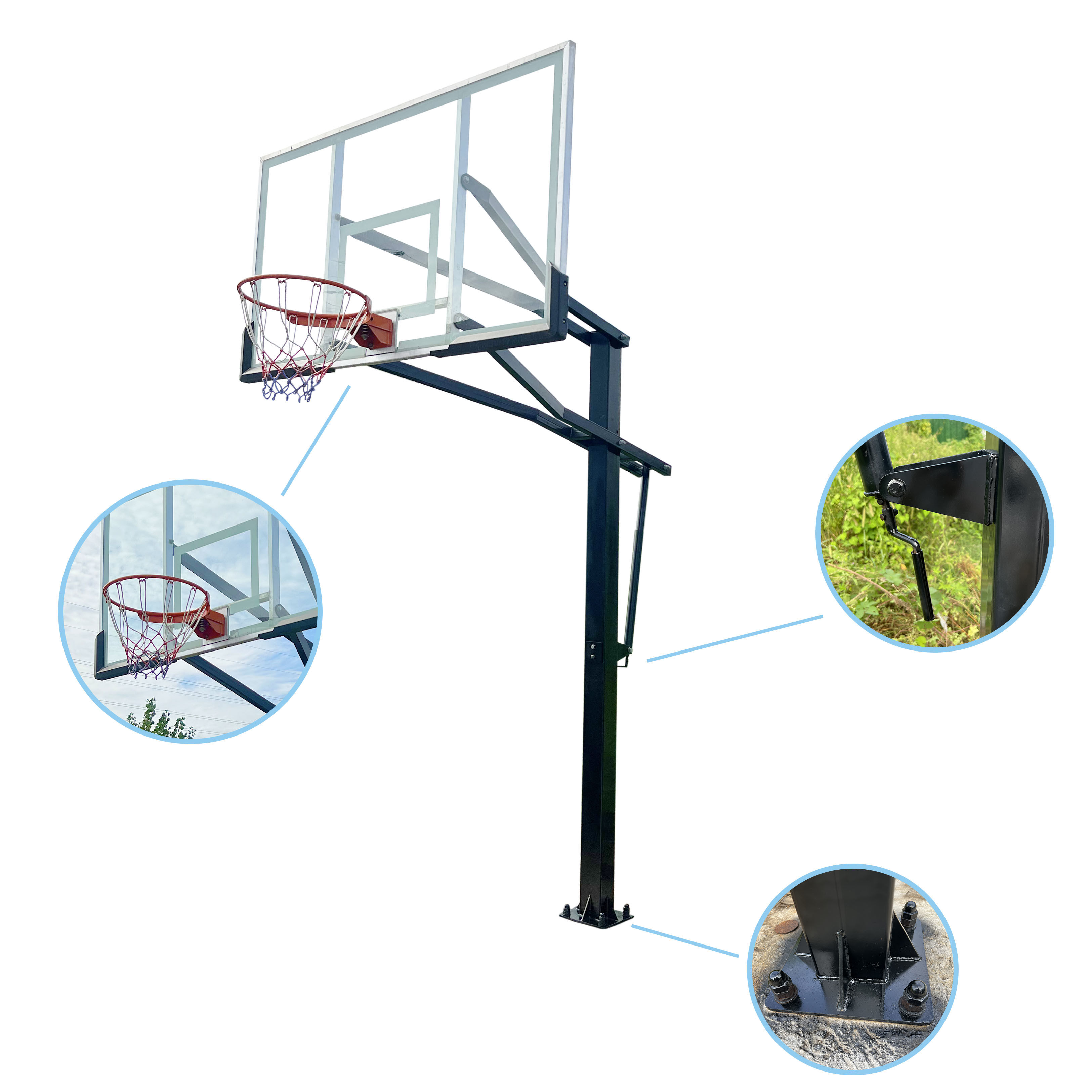 Buy Wholesale China China Factory Produced In-ground Hand Lift ...