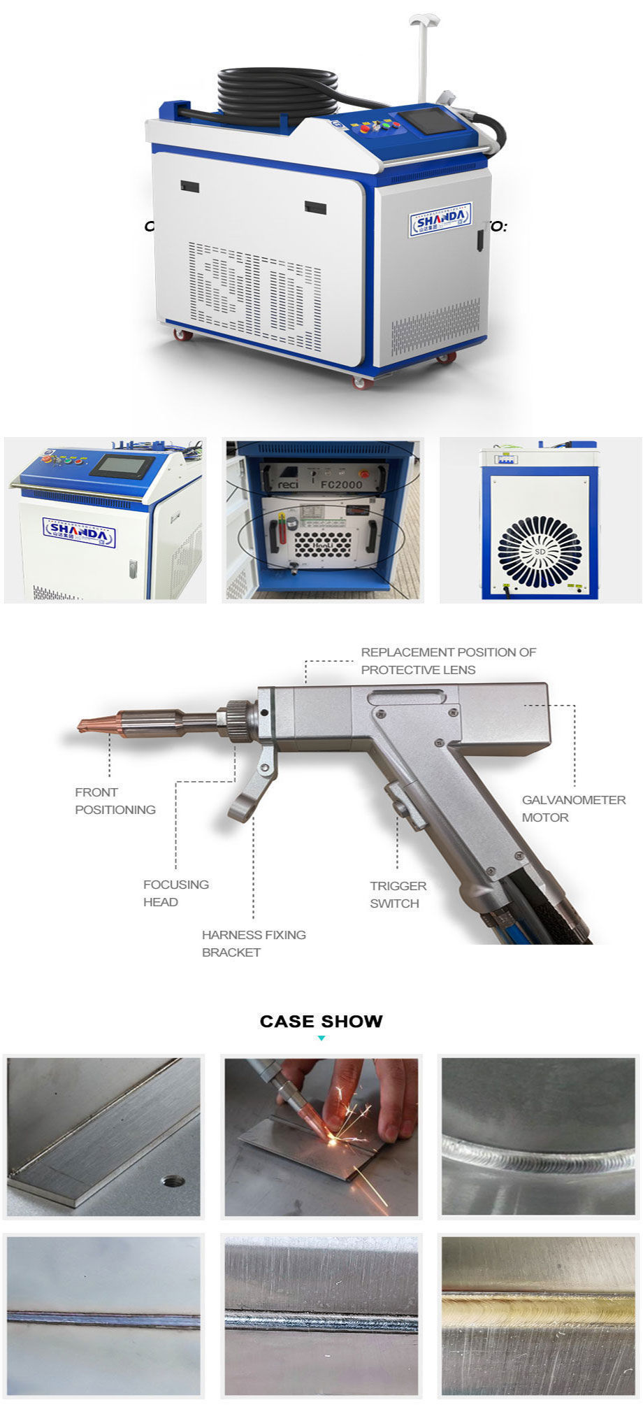 Buy Wholesale China Factory Price 1000-2000w Micro Laser Welding ...