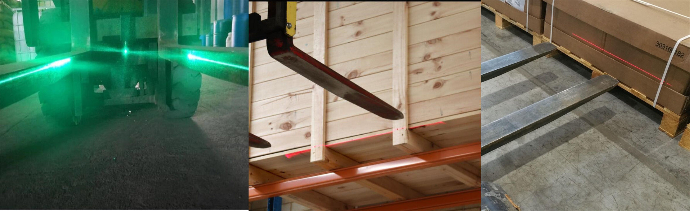 Laser-guide Fork Guidance System Ip68 Forklift Laser Alignment Guide ...