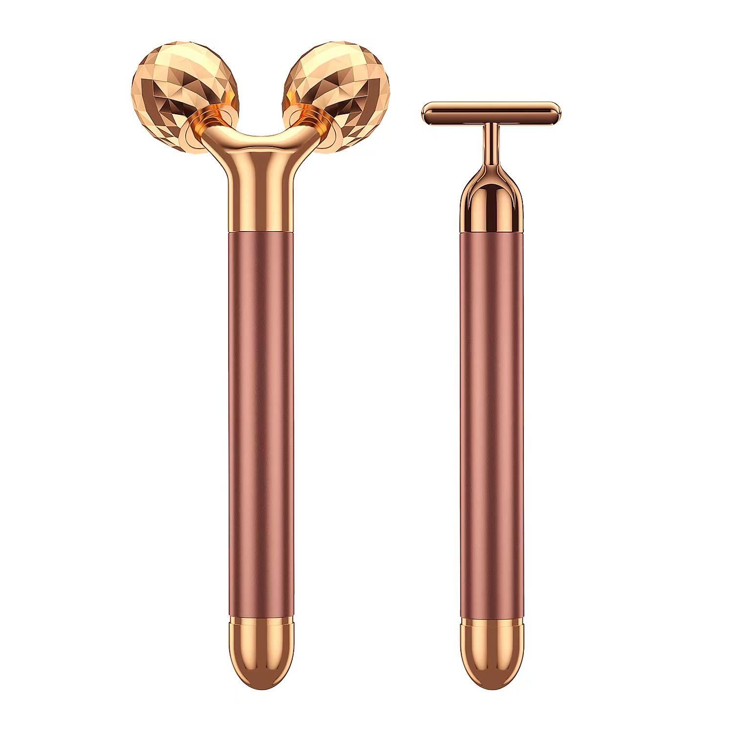 Buy Wholesale China 3d Roller And T Shape Face Massager Kit T Set For Face Skin Care Tools
