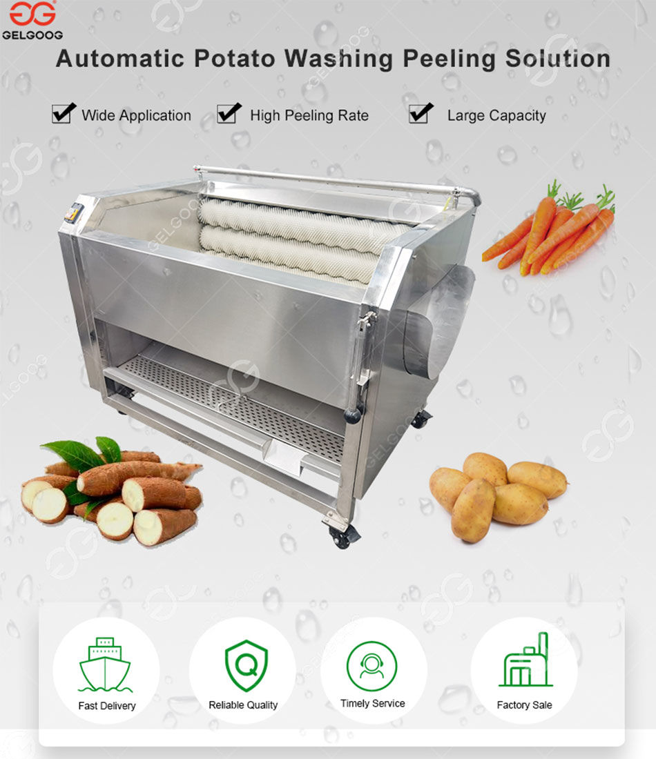 Buy China Wholesale Automatic Brush Cassava Washing And Peeling Machine ...