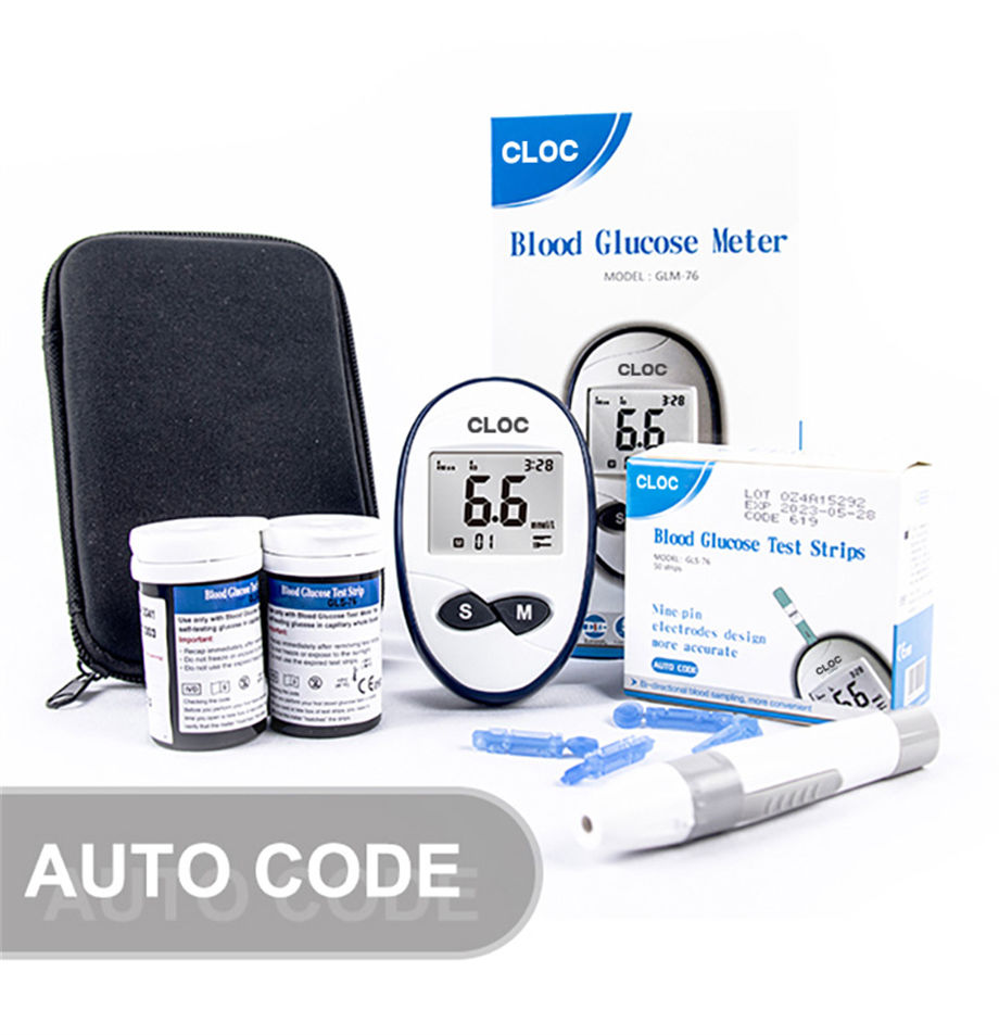 Portable Code Free Digital Glucometer Without Blood Smart Blood Sugar ...