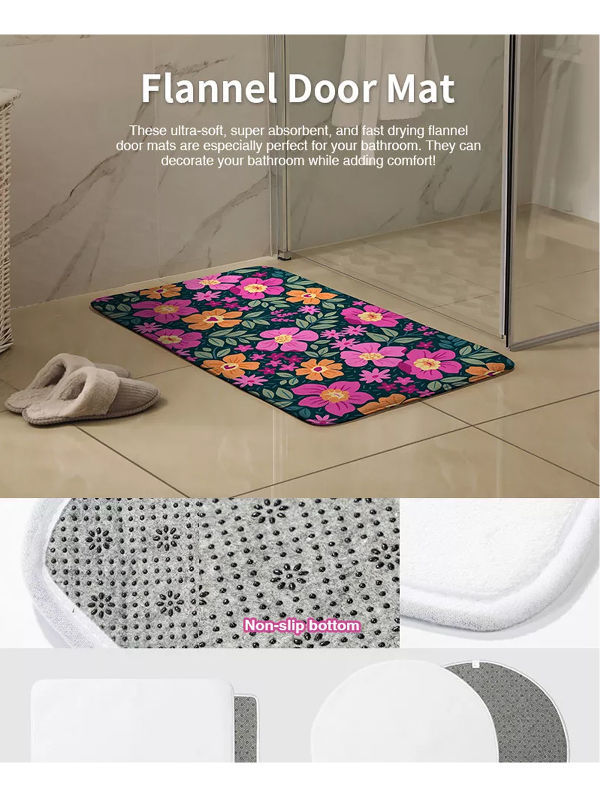 Buy Wholesale China 40x60cm Sublimation Door Mat Polyester Blanks Diy ...