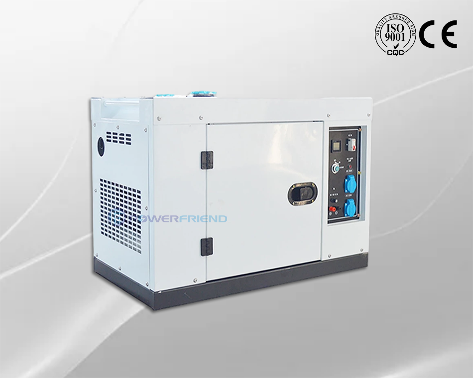 Air Cooled Diesel Engine Single Phase Genset 5000w 5.5kw Portable ...