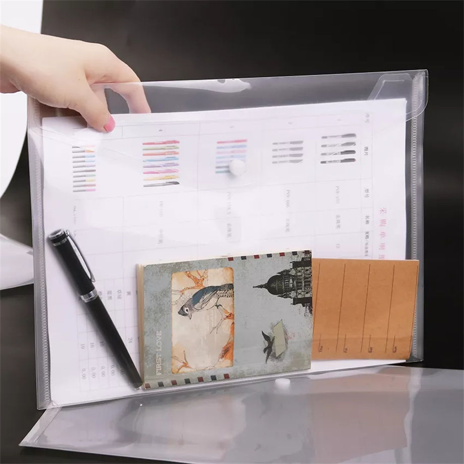 Buy China Wholesale Envelope Buttoned A2 Plastic Legal Pvc Clip Manila ...