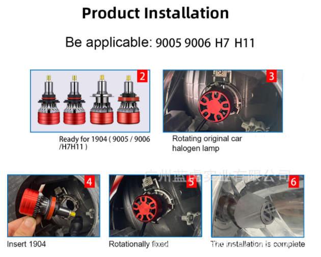 Buy Wholesale China Headlights, Led Headlights New 360 Led Lights Six ...