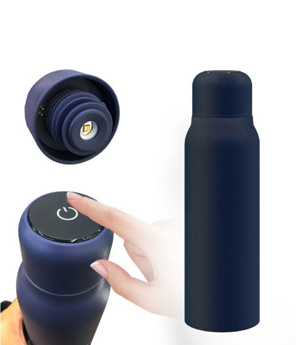 Rechargeable Aqua Flask Water Bottle With Uv Light Sterilization System ...