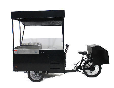 Buy Wholesale China Mobile Electric Food Bike Hot Dog Carts Simple Food ...
