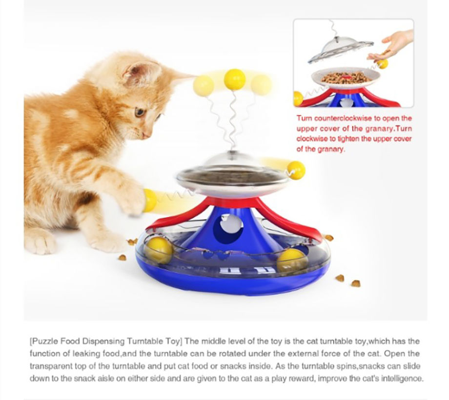 Buy Wholesale China Pet Supplies Pet Happy Turntable Toy Spring Tumbler ...