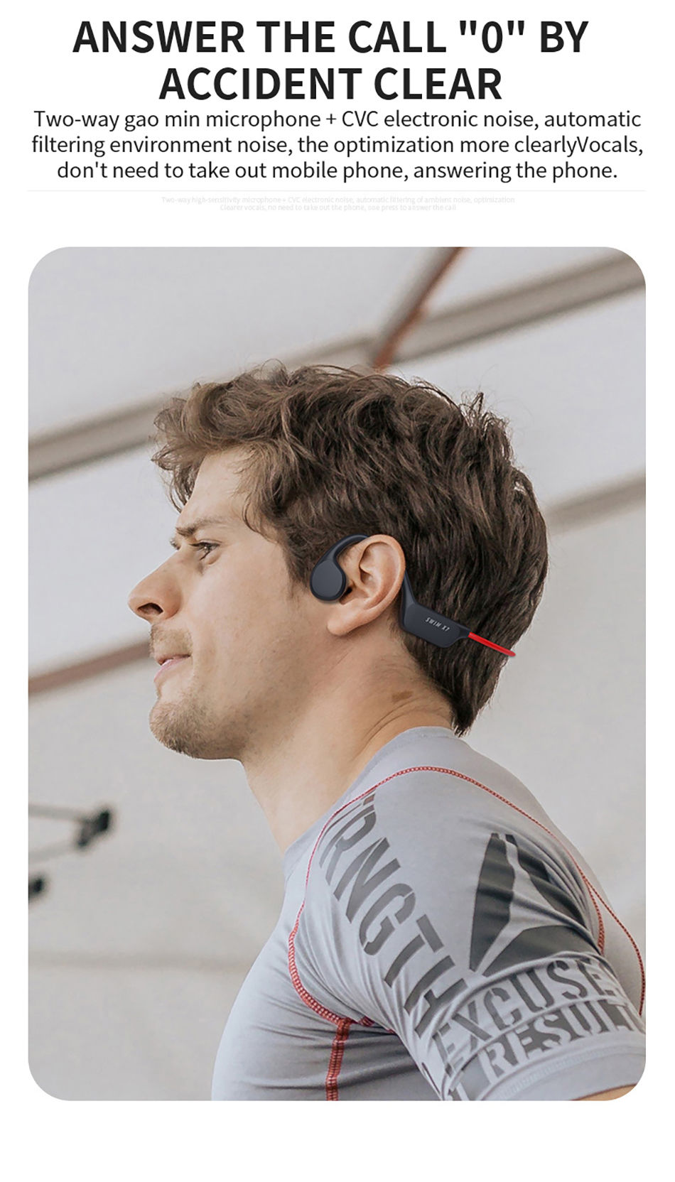 Buy Wholesale China Markdown Sale Built In 32g Memory Waterproof Bone-conduction Headphones Ipx8 ...