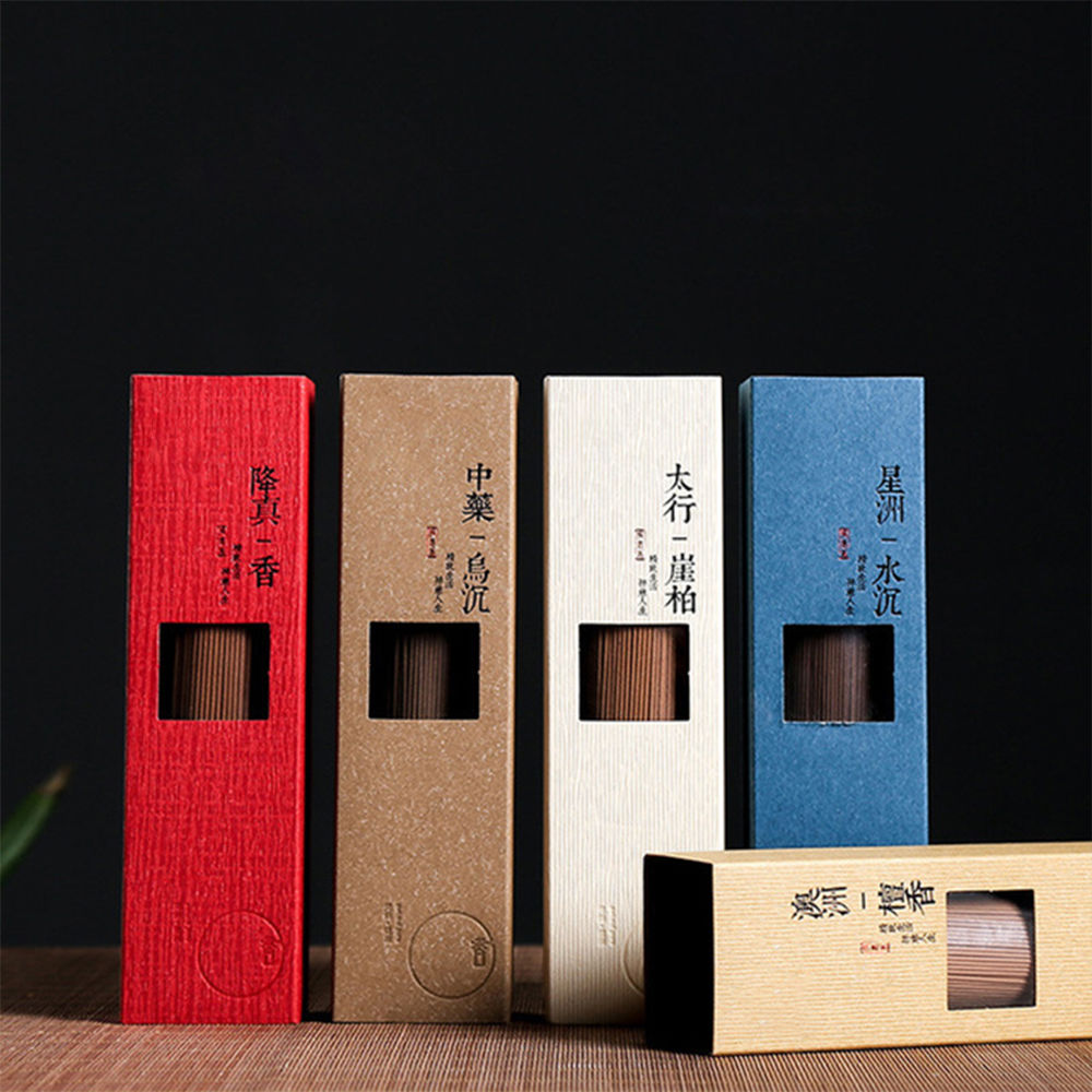 Natural Incense Stick Packing Box For Health Stick Incense Wormwood ...