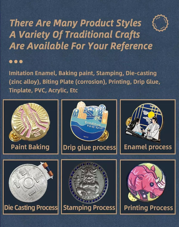 Customized Emblem Lapel Pins Zinc Alloy Lapel Pin, Emblem Badges ...