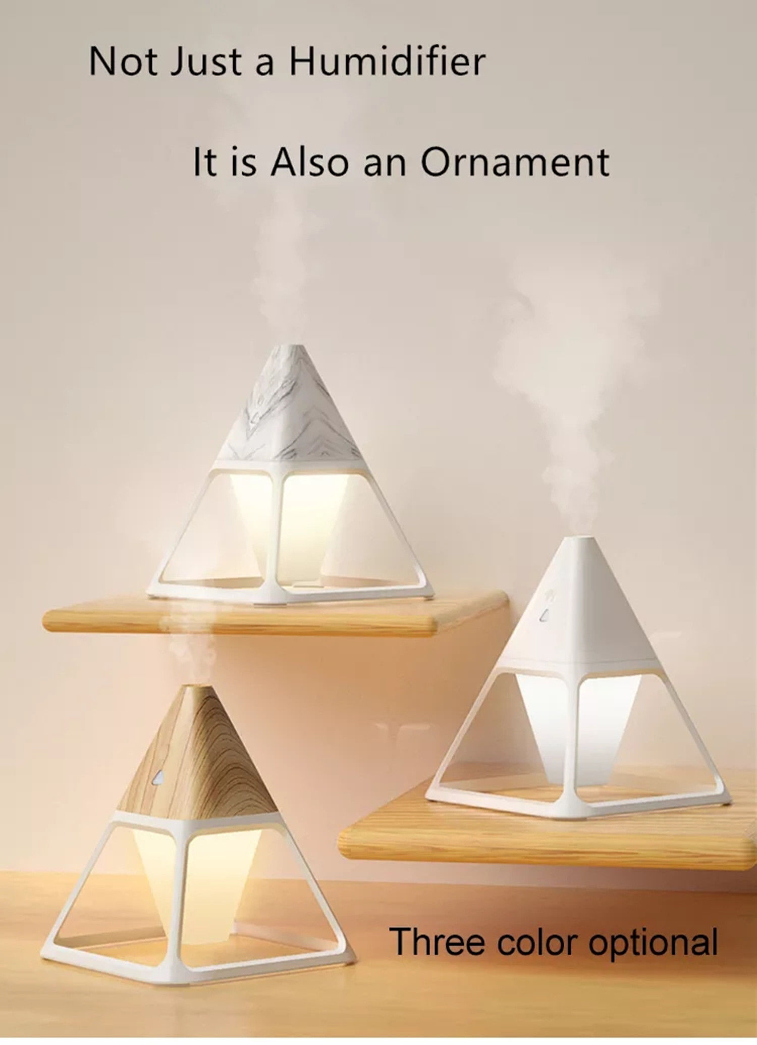 Buy Wholesale China New Arrival Home Desktop Usb Ultrasonic Air Pyramid ...