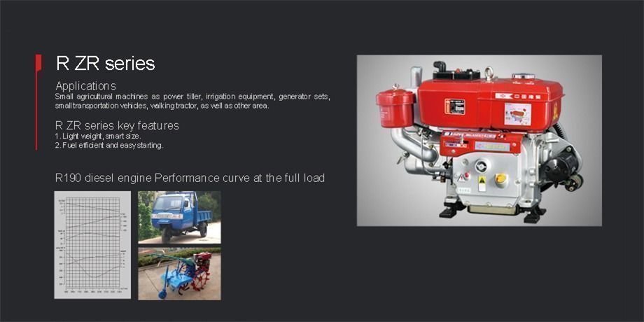 Buy Wholesale China Rz180 Water Cooled Single Cylinder Diesel Engine ...