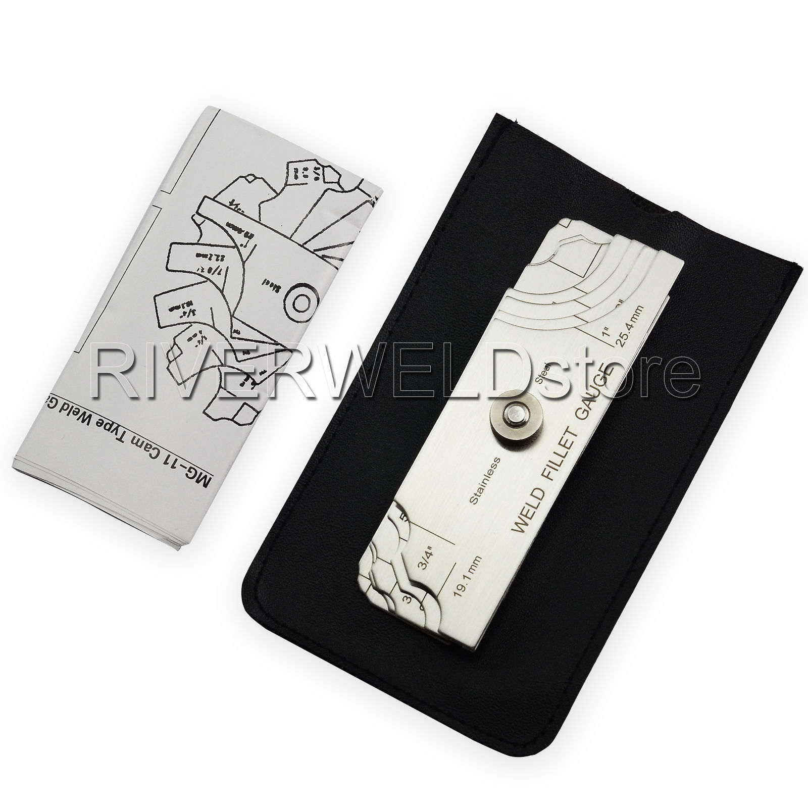 Riverweld 7piece Fillet Weld Set Gage Rl Gauge Depth Gauges Welding ...