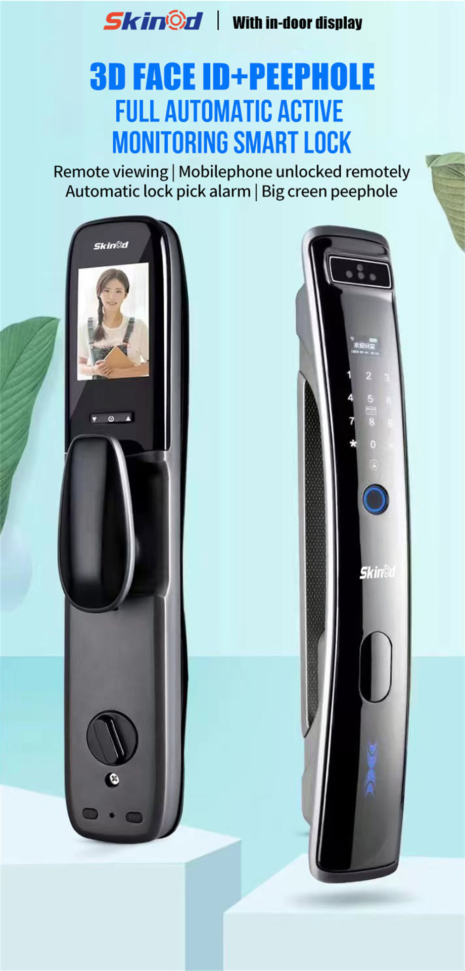 Buy Wholesale China Intelligent Biometric Fingerprint Door Handle ...