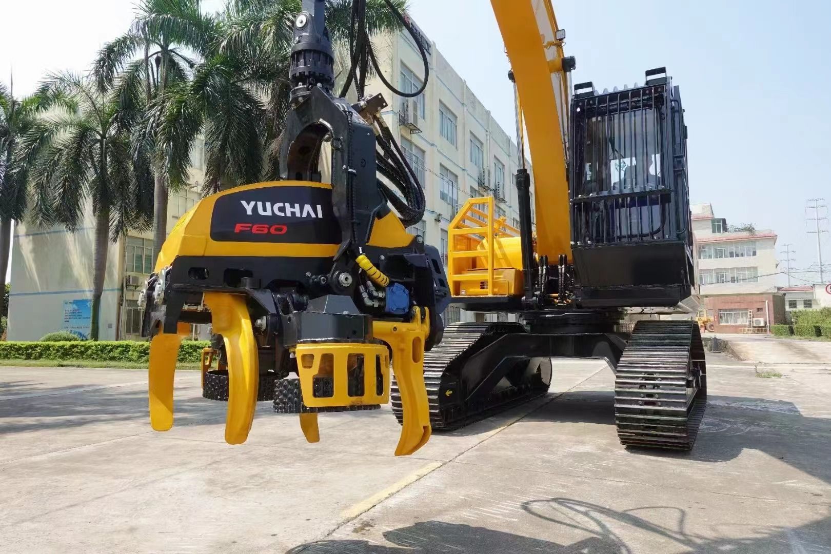 Buy China Wholesale Yuchai Forest Machinery 600mm Cutting Diameter Tree ...