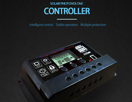 Portable Pwm Solar Charge Controller 12v/24v 30a For Home - Explore ...