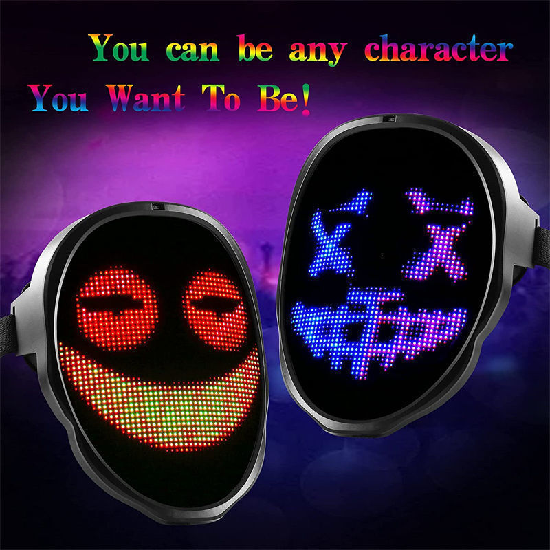 Buy Wholesale China Latest Arrival Mini Led Shining Mask Halloween ...