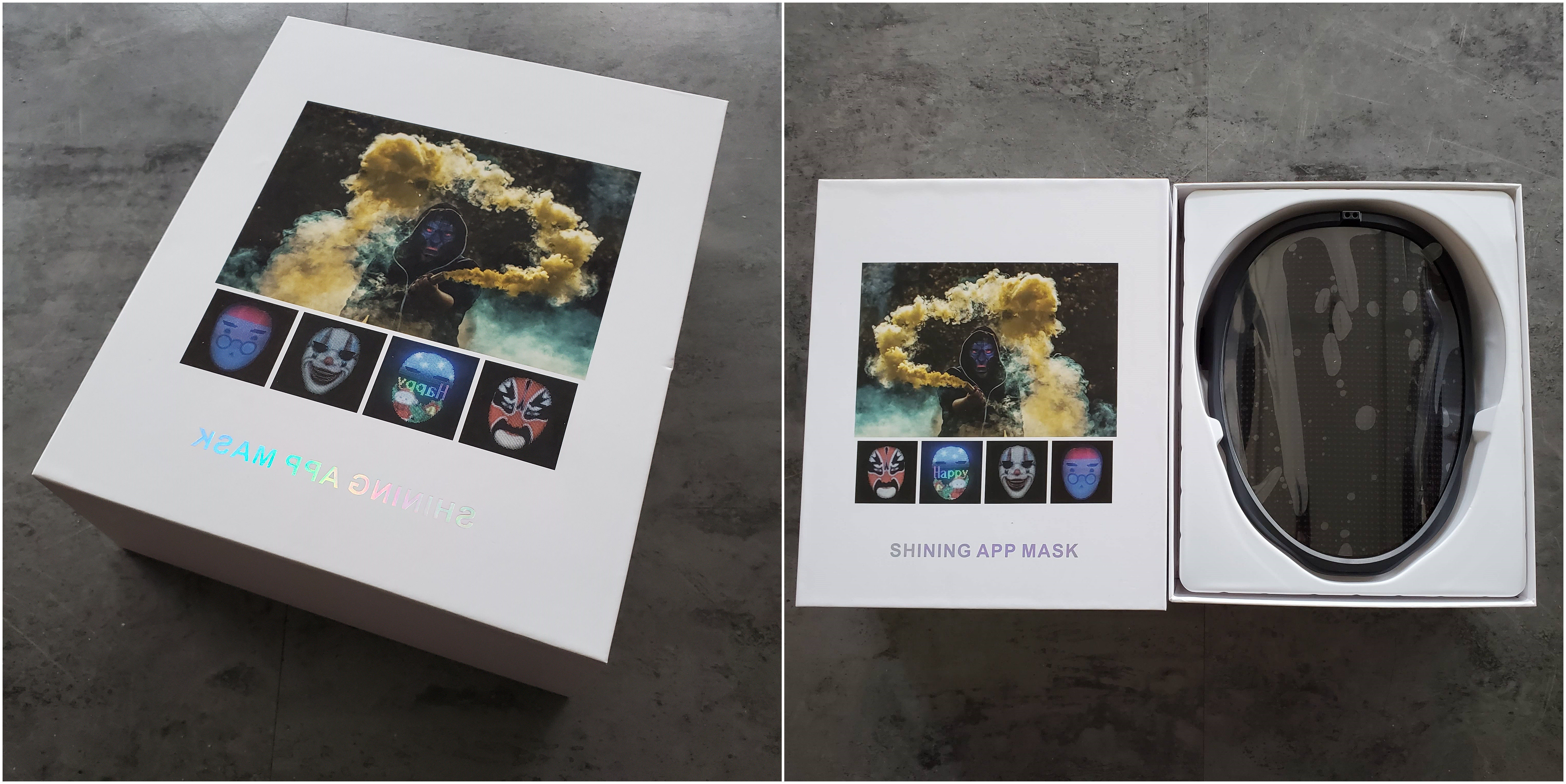 Buy Wholesale China Latest Arrival Mini Led Shining Mask Halloween ...