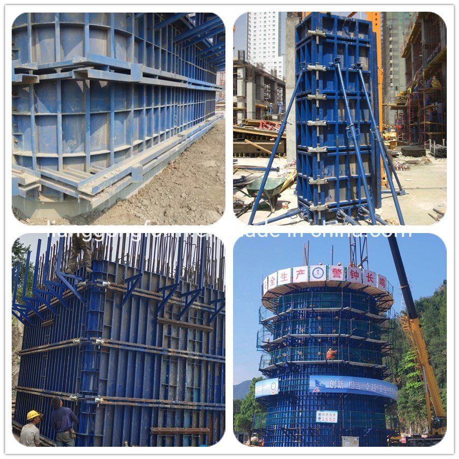 Lianggong Steel Formwork Shuttering Panels For Walls, Columns, Bridge ...