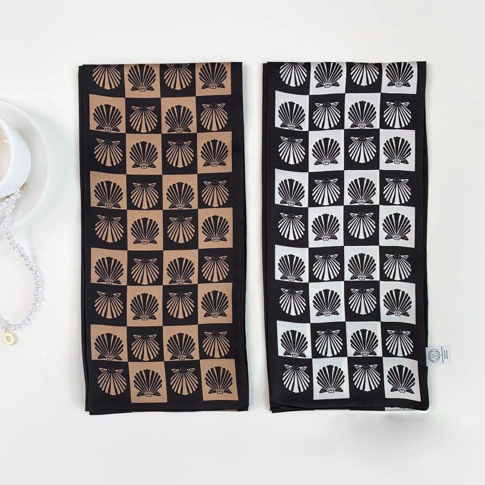 Buy Wholesale China Classic Style Round Point Design Silk Scarfs 100% ...