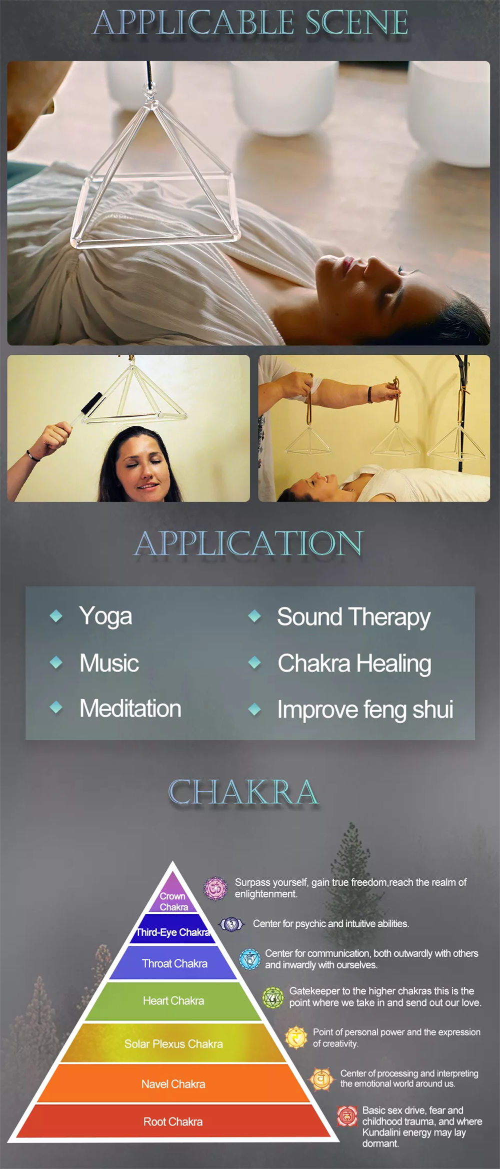 Bulk Buy China Wholesale Chakra Healing Crystal Singing Triangle ...