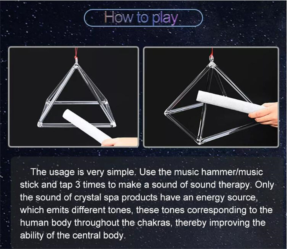 Bulk Buy China Wholesale Chakra Healing Crystal Singing Triangle ...