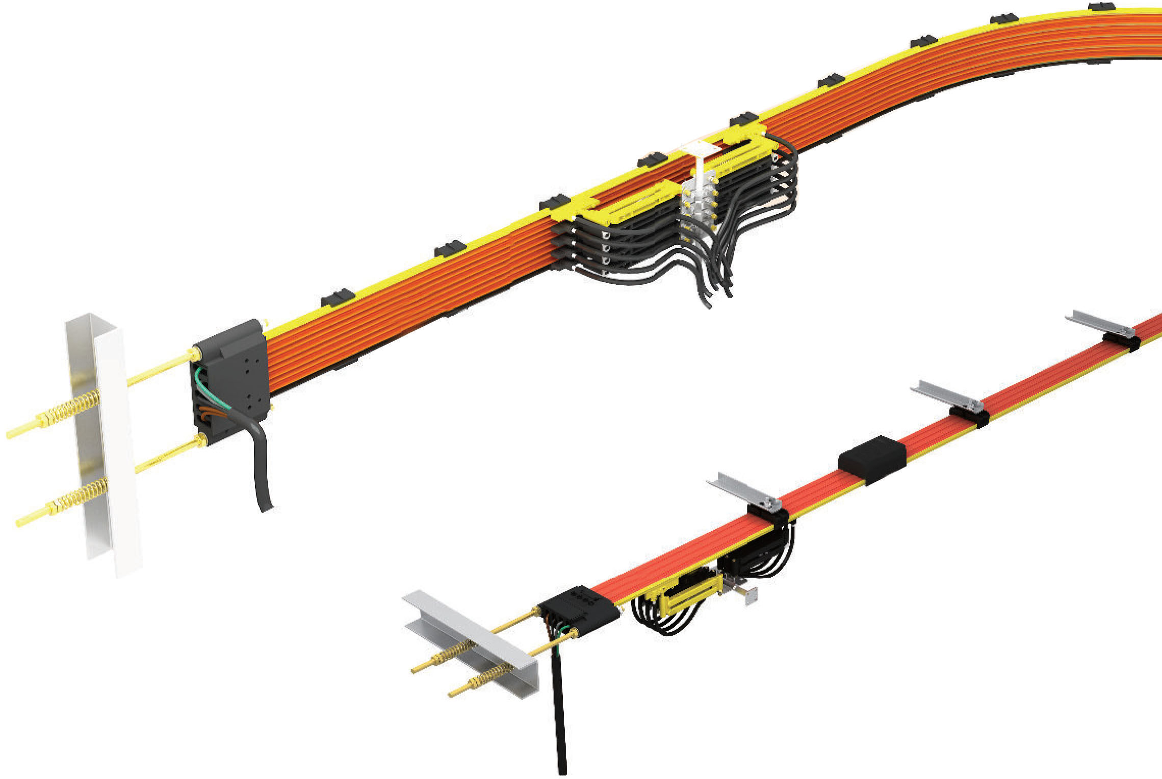 Mobile Power Supply Conductor Trolley Enclosed Busbar $25 - Wholesale ...