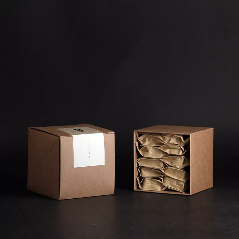 Buy Wholesale China Food Packaging Tea Box Kraft Paper Tea Box ...