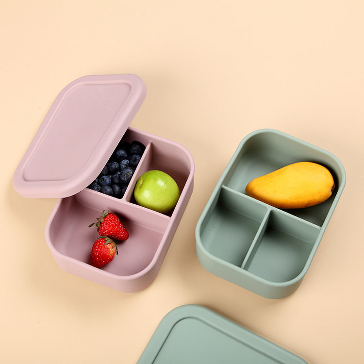 Buy Wholesale China Silicone Lunch Box For Kids And Adults Bento Lunch ...