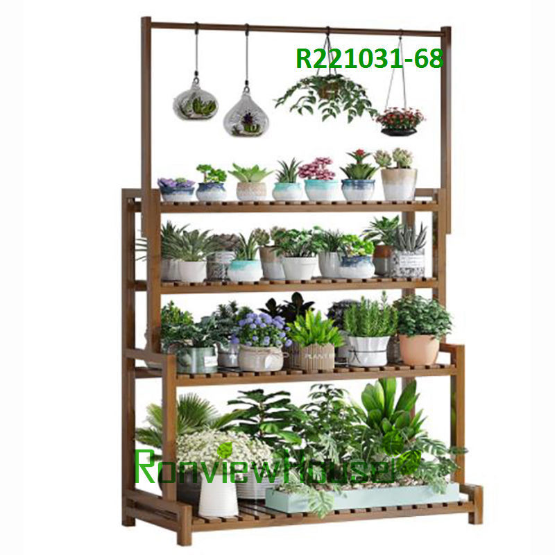 Buy Wholesale China Wood Plant Racks, Plate Stands Plant Stand Shelf ...