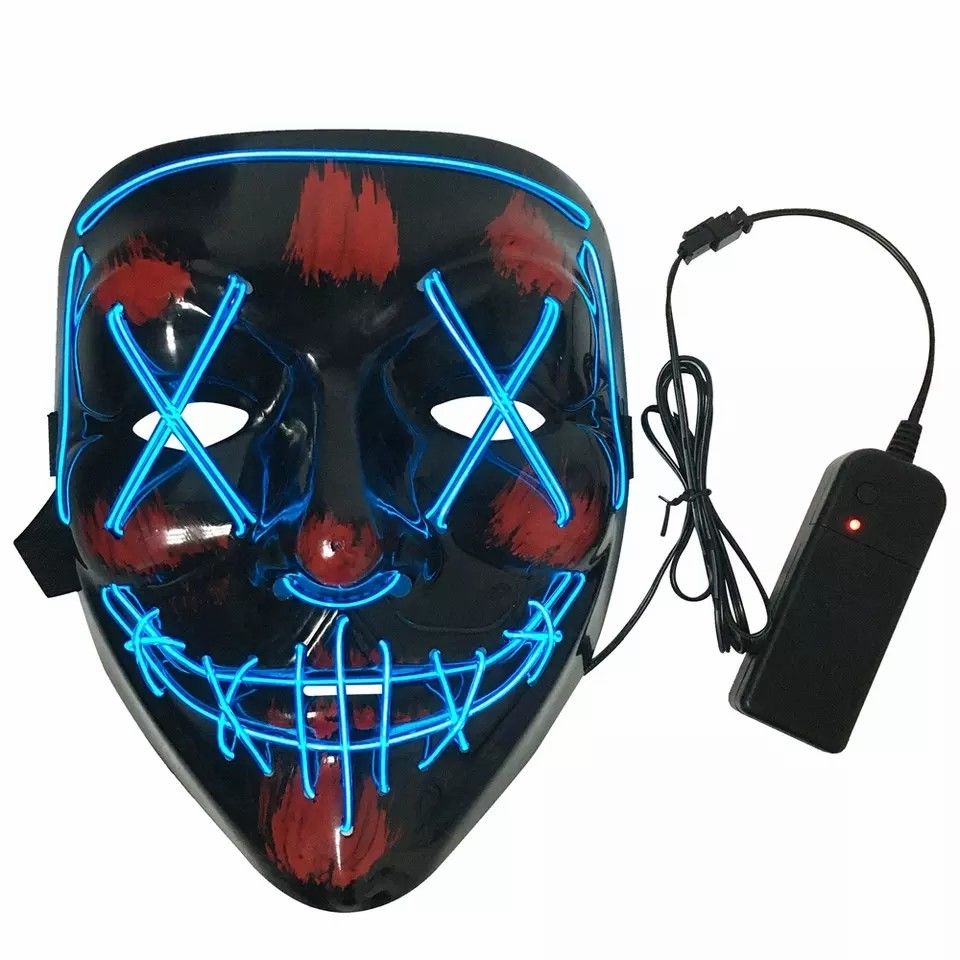 Buy Wholesale China Halloween Scary Led Carnival Party Rave Masquerade ...