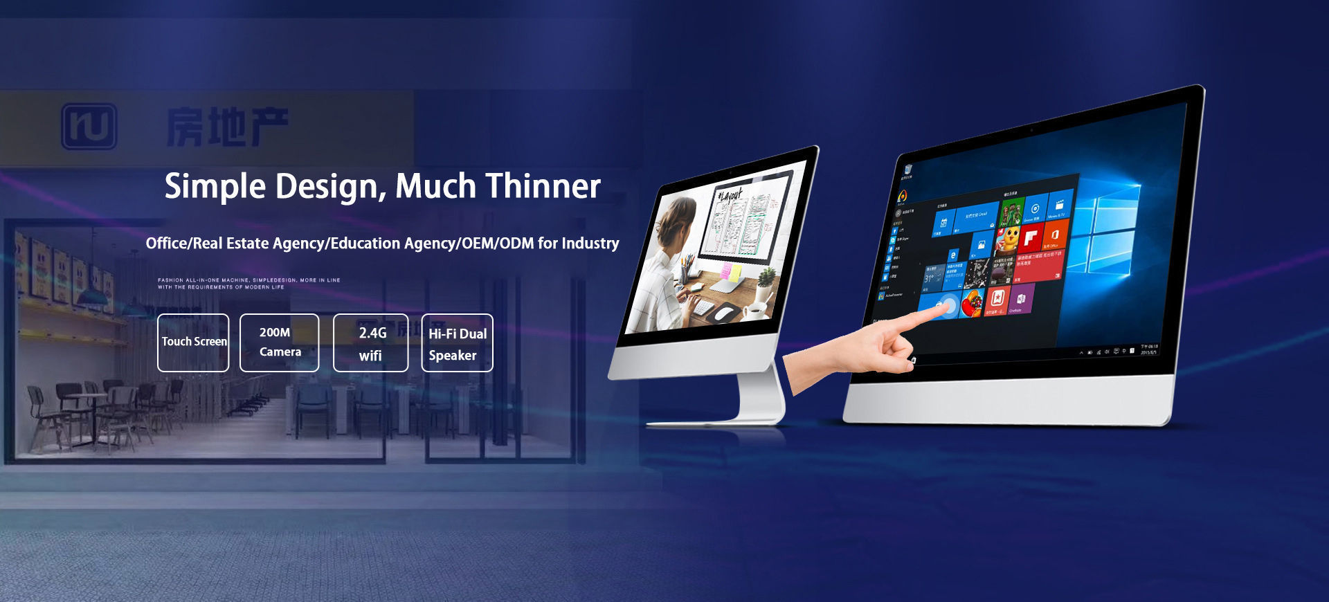 High Quality 24'' All In One Pc Intel Core I7/i5 Processor Gaming All ...