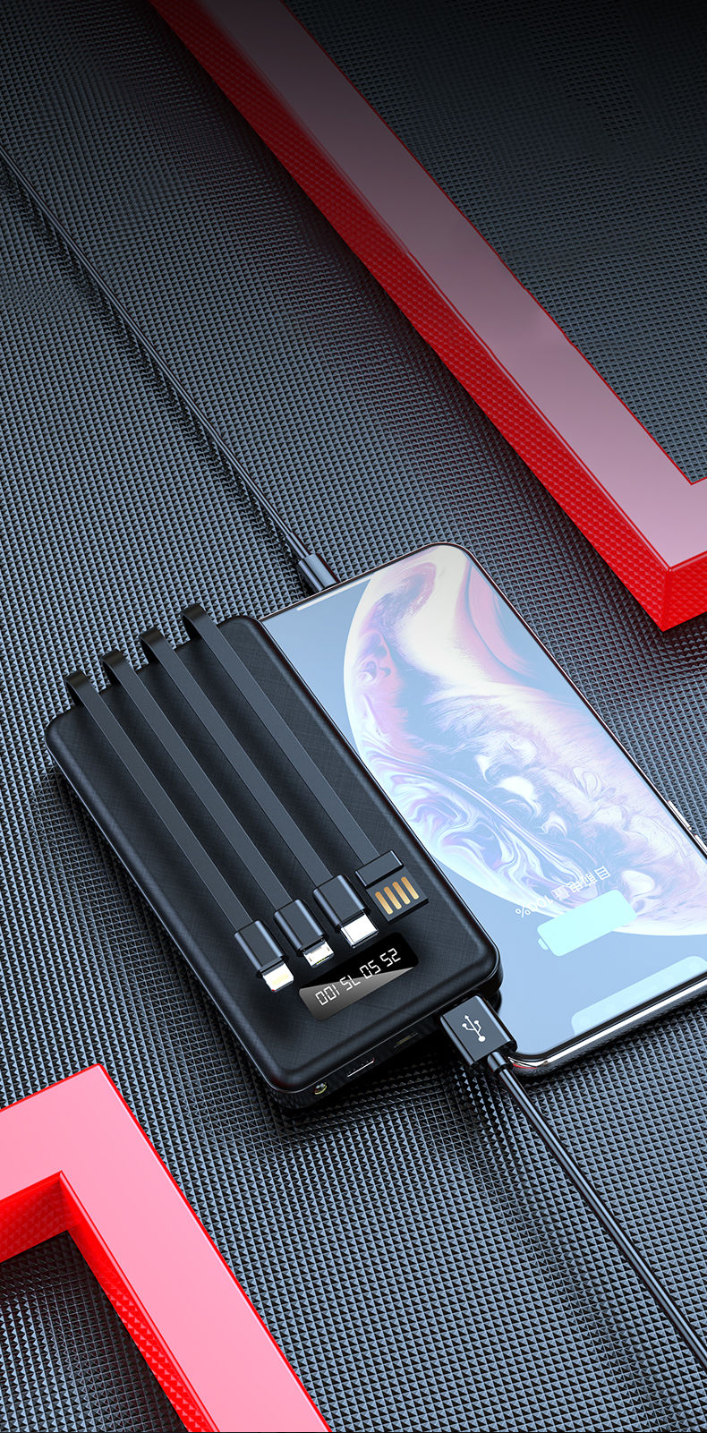 Factory Direct High Quality China Wholesale 20000mah Miroor Led Screen ...