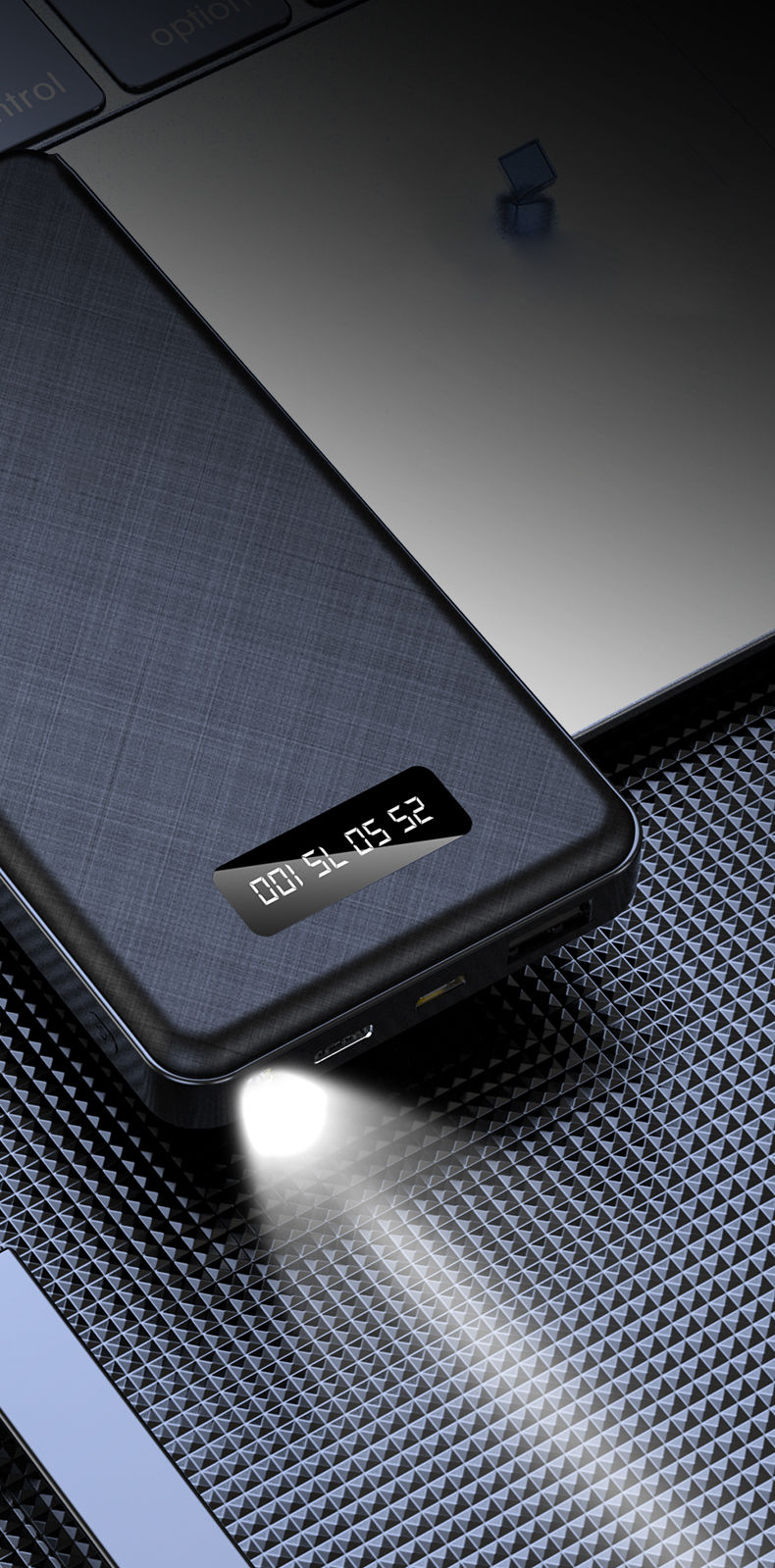 Factory Direct High Quality China Wholesale 20000mah Miroor Led Screen ...