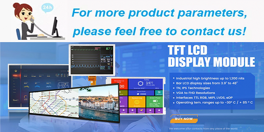 10.36inch Custom Lcd Capacitive Touch Screen Display Panel Module I2c Interface Industrial Tft ...