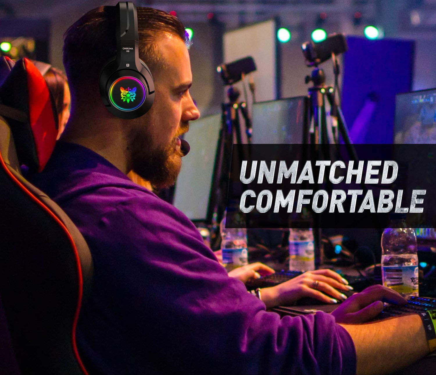 Buy Wholesale China 7.1 Rgb Gaming Headsets With Hiden Mic Rotatable ...