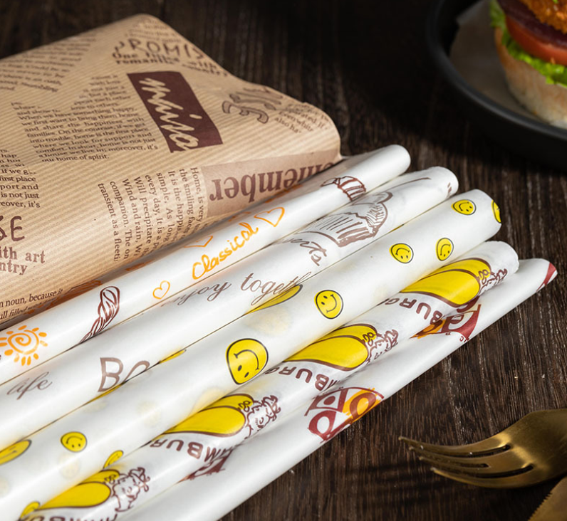 Buy Wholesale China Custom Fast Food Hamburger Packaging Tissue Paper ...