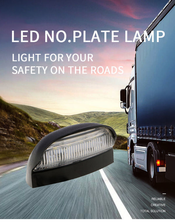 Buy Wholesale China License Plate Lights Waterproof 10-30v Car Number ...