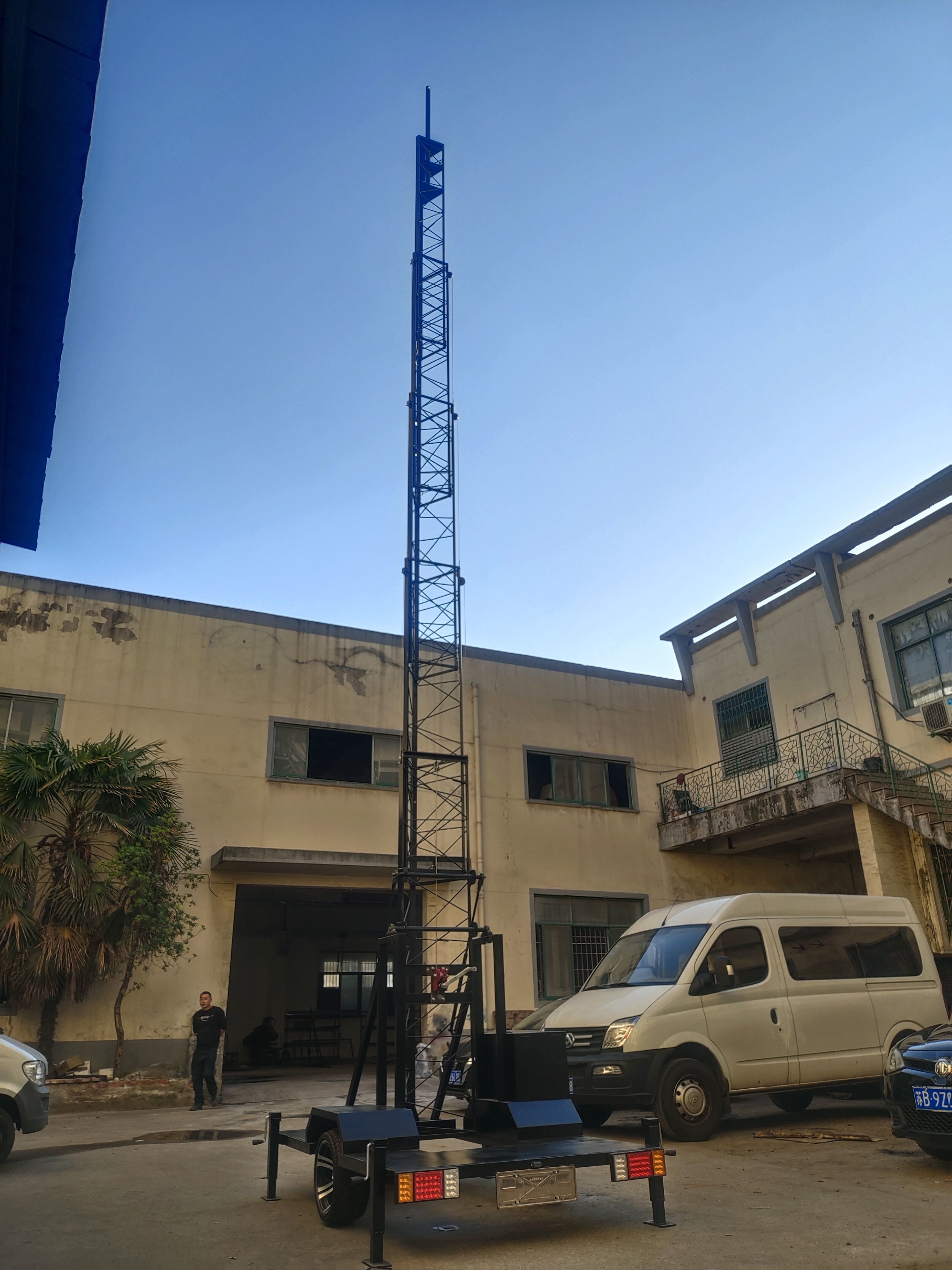 Achetez en gros Mât D'antenne à Mât Télescopique à Manivelle De 8m ...