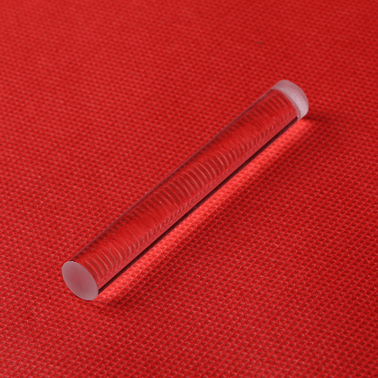 High Temperature Customized Size Optical Fiber Fused Clear Glass Rod ...