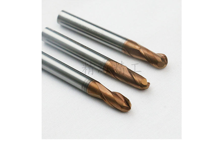 Buy Wholesale China Cnc Milling Carbide Ball Nose End Mill Cutter Hrc55 2 Flute Ball End Lathe ...