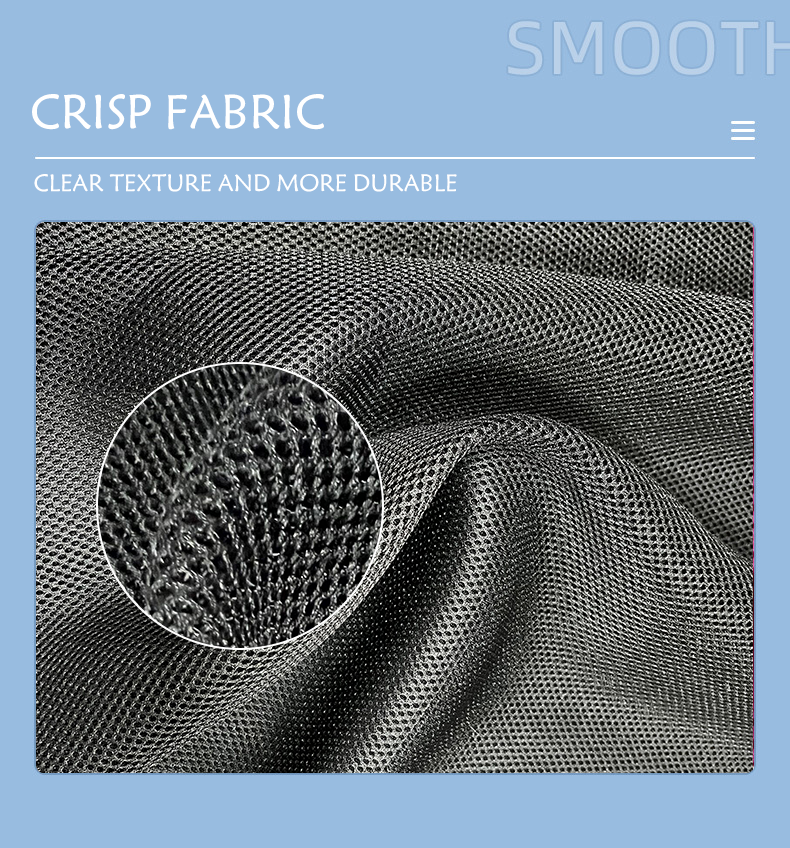 Buy Wholesale China 100% Polyester 3d Mesh Knitted Fabric & 3d Mesh at ...