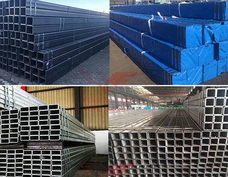 Factory Price 2x2 3x2 3x4 4x4 2x6 Structural Steel Galvanized ...