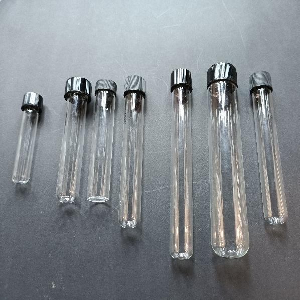 Buy Wholesale China Glass Serological Test Tubes With Black Bakelite ...